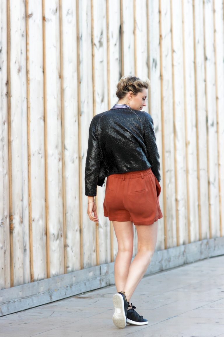 street style stan smith noir - Blog mode Lyon & DIY | Artlex